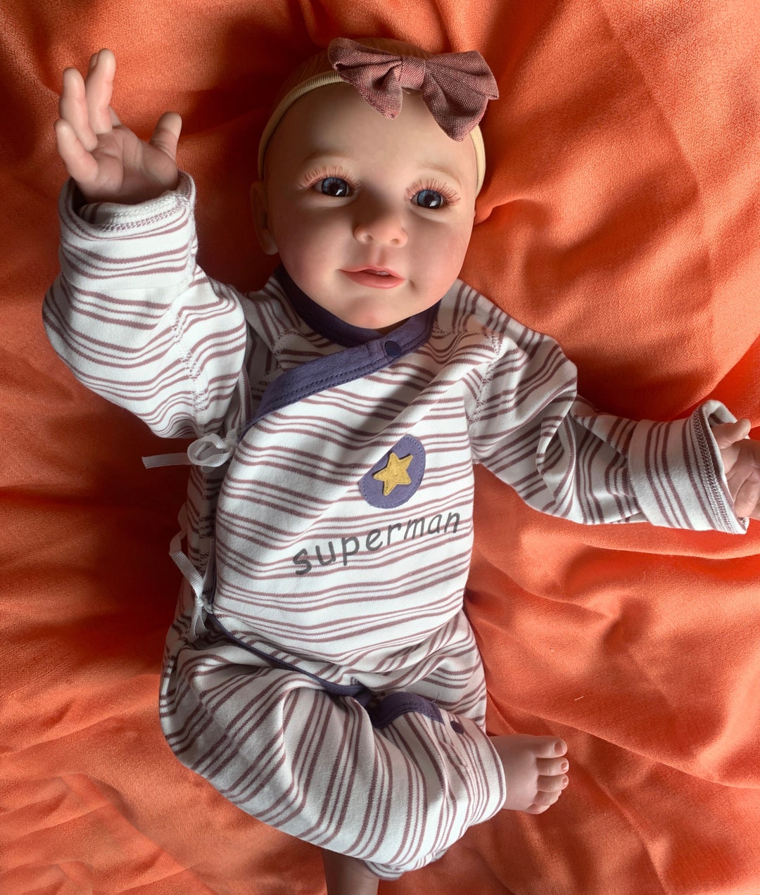 Reborn Baby Boy Lifelike Real Soft Touch 3d-paint Skin Preemie Reborn ...