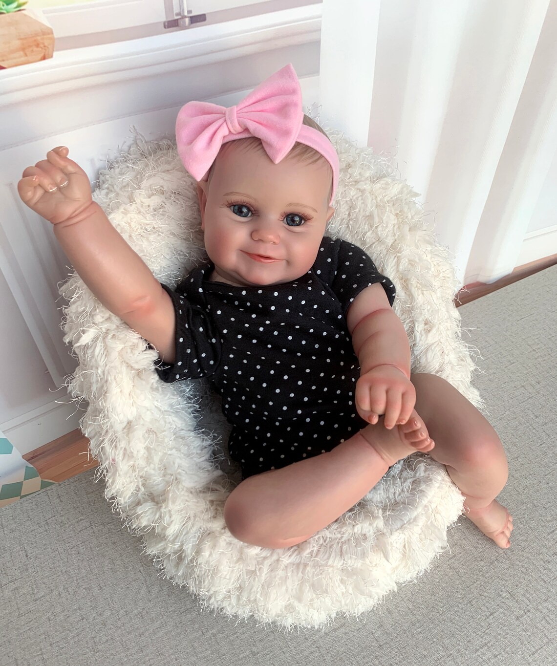 Reborn Baby Dolls Soft Cuddle Body Toddler Reborn Doll 3d-paint Skin ...