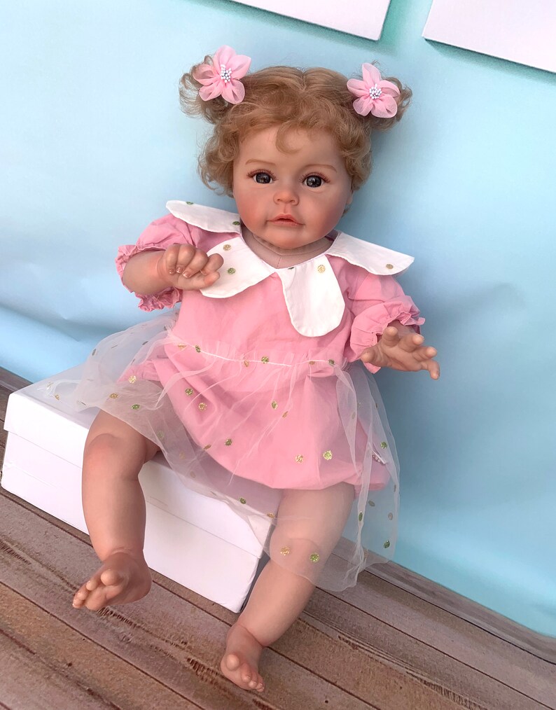 Reborn Baby Dolls Girl 3D Skin Visible Veins Reborn Toddler - Etsy