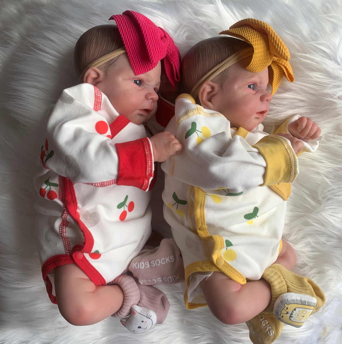 Reborn Twins 3D Skin With Visible Veins Reborn Toddler Girl Lifelike ...