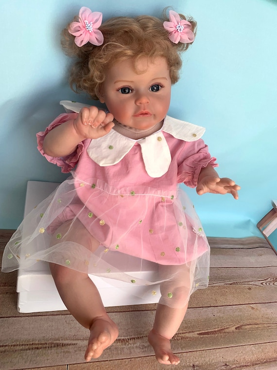 Reborn Baby Dolls Girl 3D Skin Visible Veins Reborn Toddler - Etsy