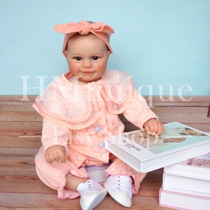 Reborn Toddler Doll Soft Cuddle Body Realistic Baby Dolls High Quality ...