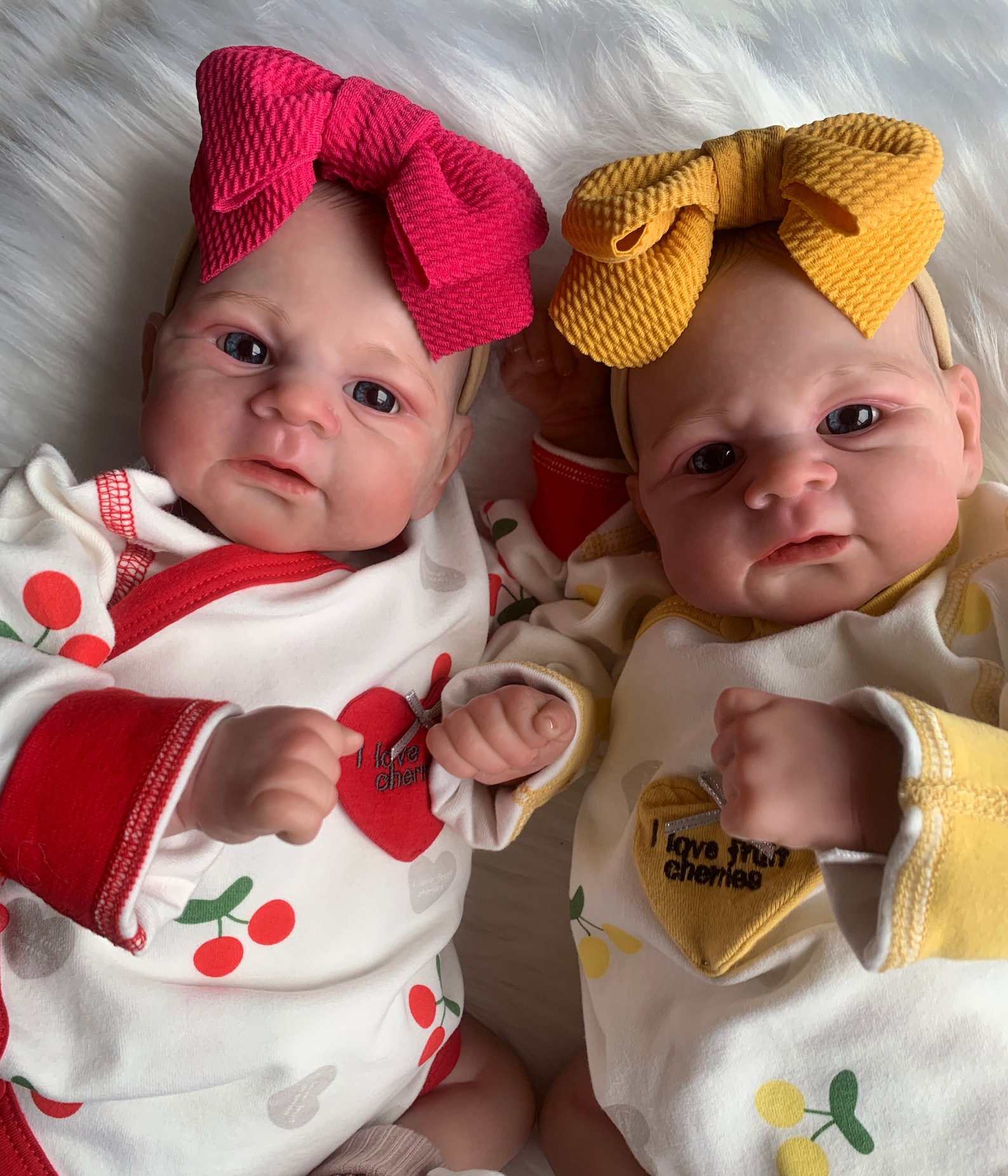 Reborn Twins 3D Skin With Visible Veins Reborn Toddler Girl Lifelike ...
