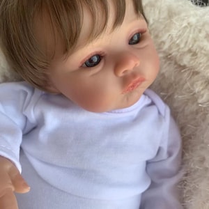 Reborn Baby Boy for Girls Lifelike Finished Reborn Toddler Boy With ...