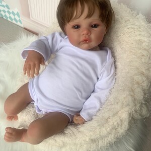 Reborn Baby Boy for Girls Lifelike Finished Reborn Toddler Boy With ...