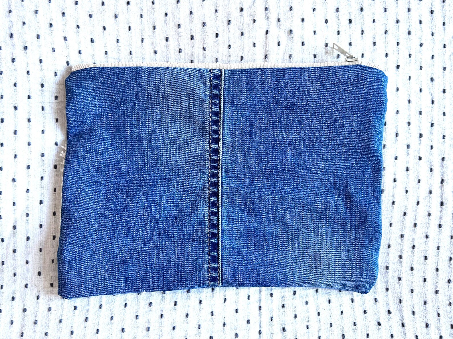 Denim Clutch/ Denim Jeans Purse/ Blue Pouch/ Vintage Pouch/ Cotton ...