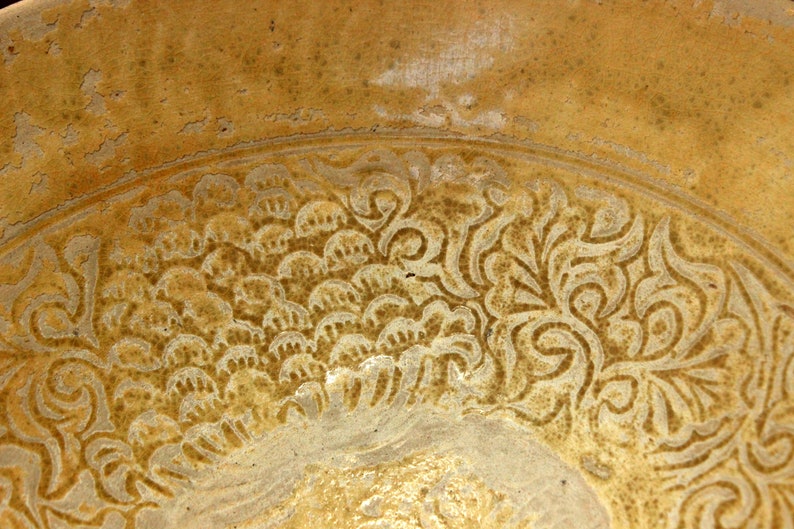 Ly Dynasty 12th Century Bowl Pottery Glazed Carved Vietnam - Etsy