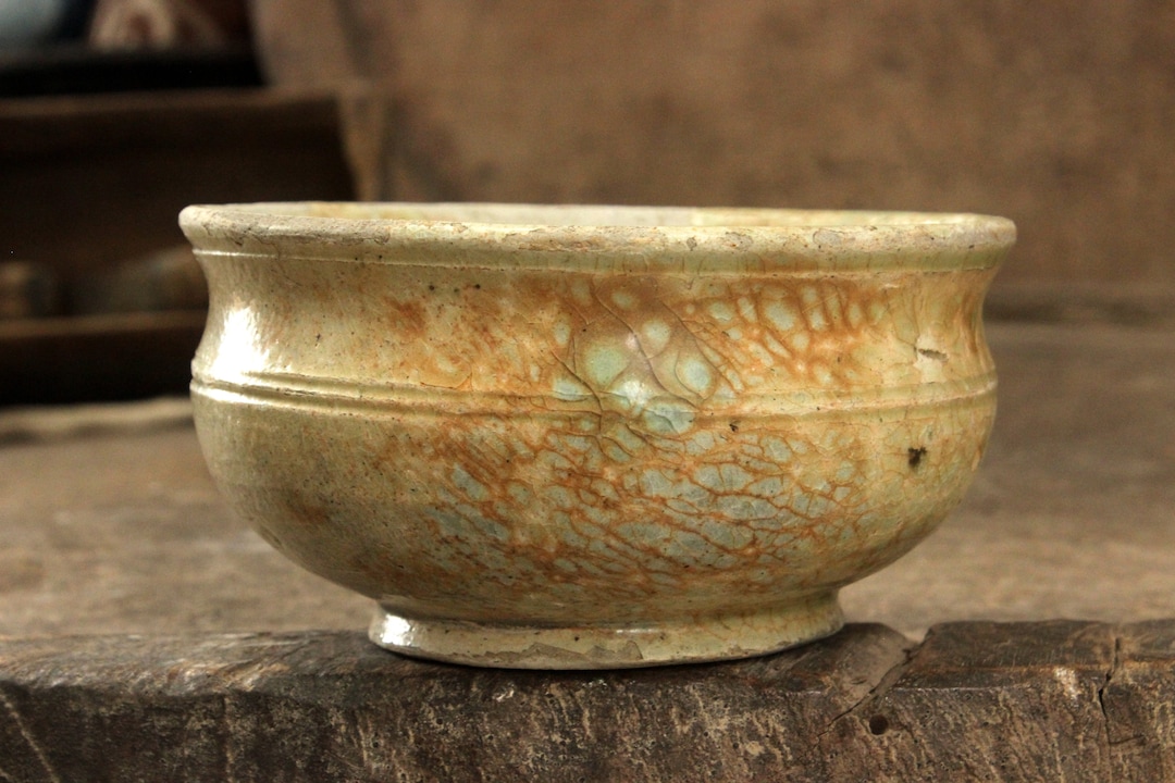 Ly Dynasty 11th-12th Century Bowl Pottery Glazed Molded - Etsy