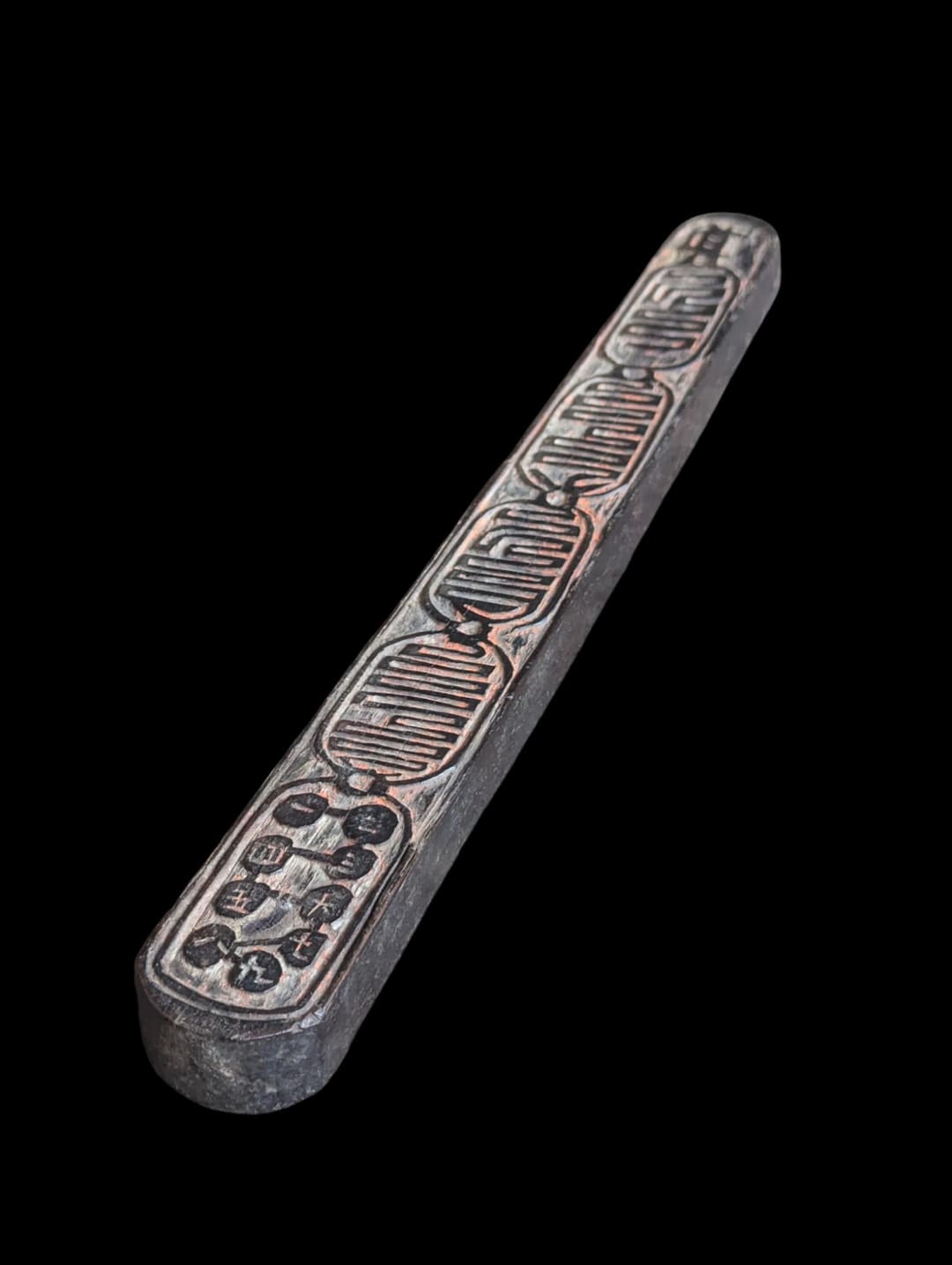 Hilltribe Tay Old Shaman Wood Carving Scepter Tablet High Priest Witch ...