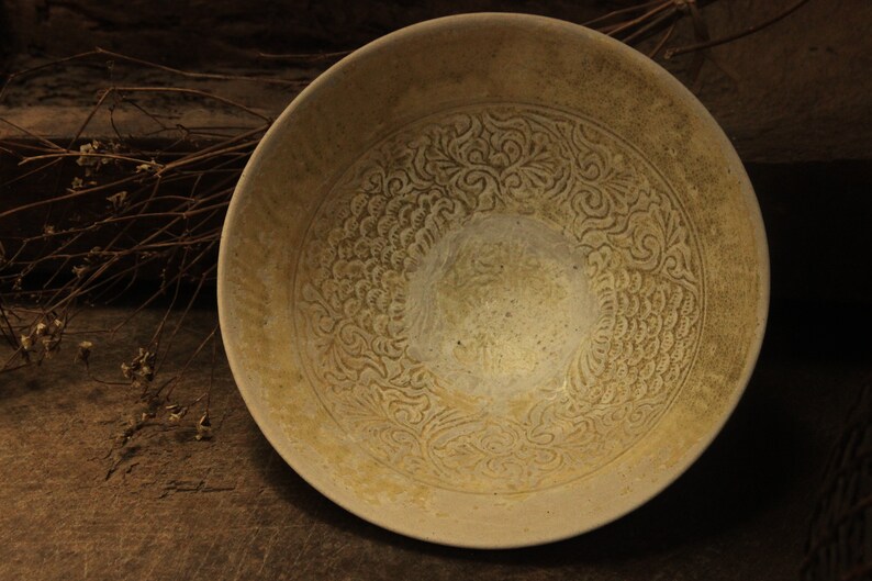 Ly Dynasty 12th Century Bowl Pottery Glazed Carved Vietnam - Etsy