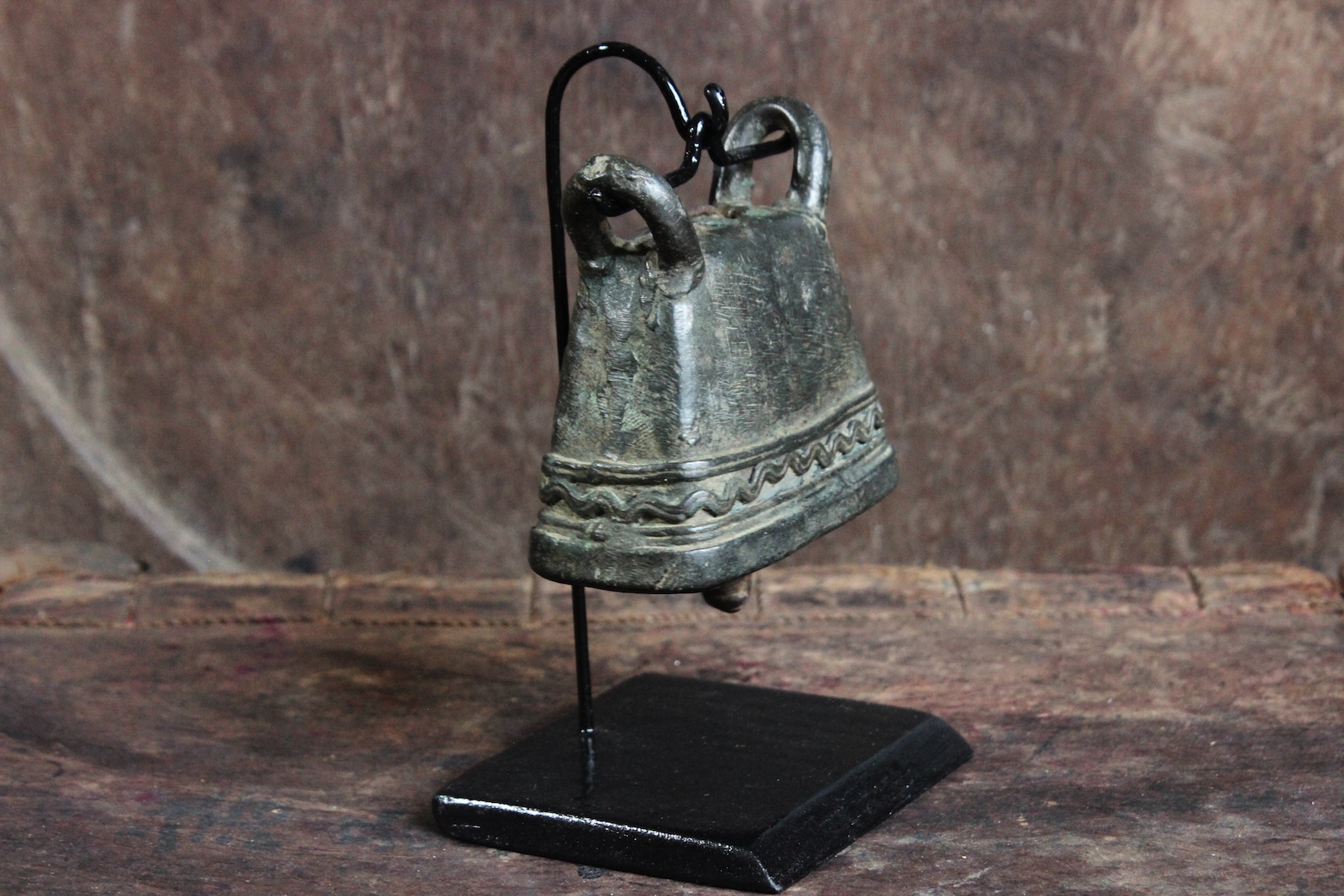 Burmese Bronze Cattle Bell Early 20th Century Asian Cowbell on | Etsy