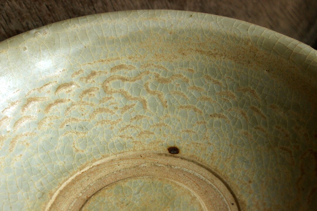 Ly Tran Dynasty 12th-14th Dish Pottery Glazed Molded Vietnam - Etsy