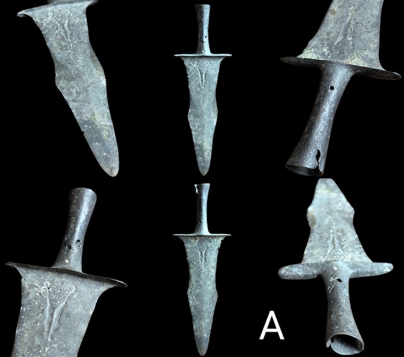 2000-2500 Year Old Dong Son Bronze Age Dagger Ancient Culture Asia ...
