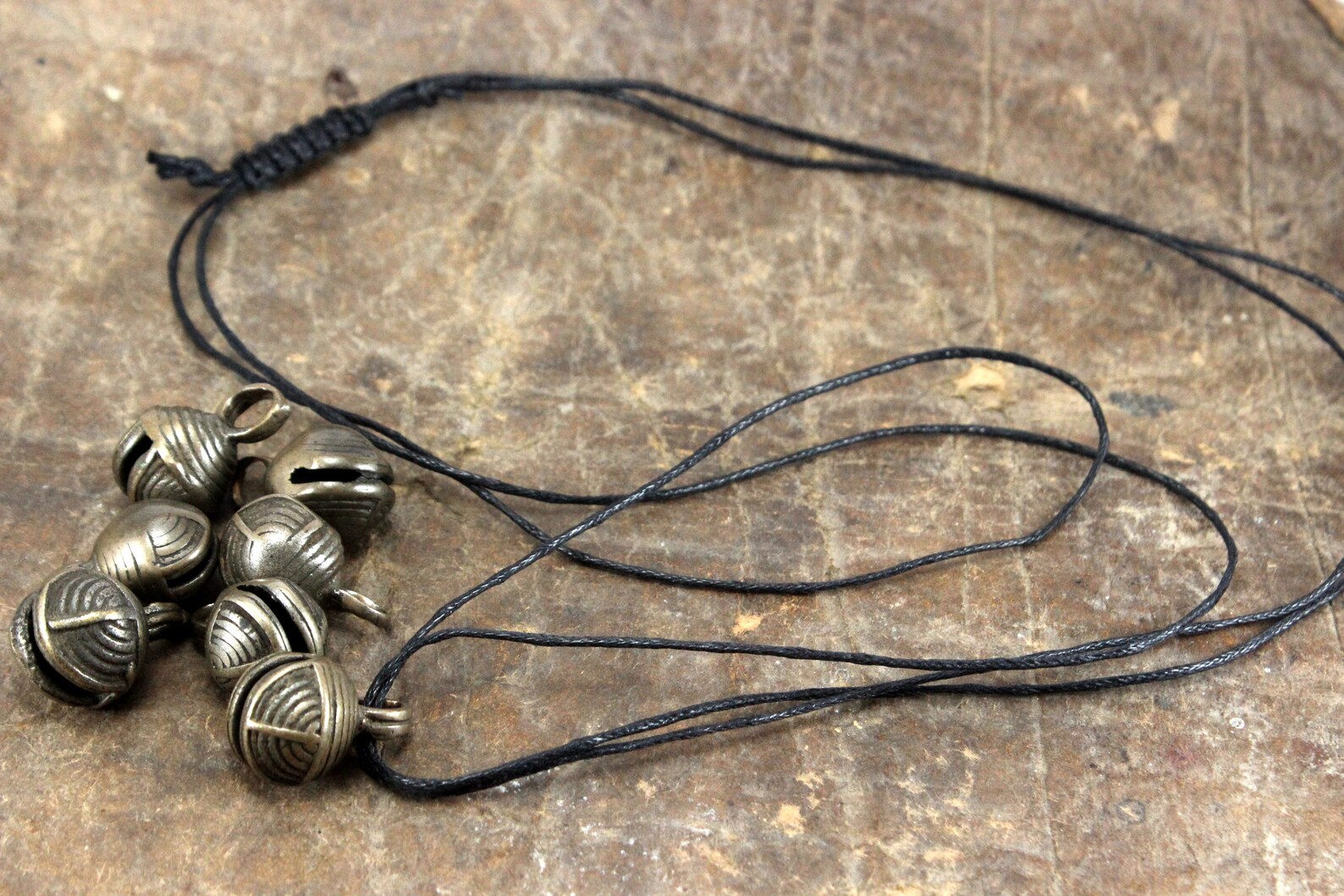 Burmese Handmade Bell Pendant Necklace Choker Hill Tribe Tribal Ethnic ...