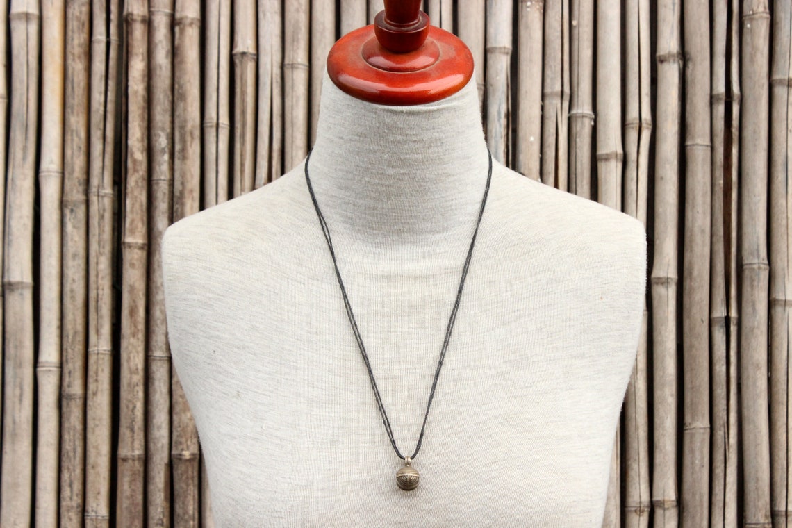 Burmese Handmade Bell Pendant Necklace Choker Hill Tribe - Etsy