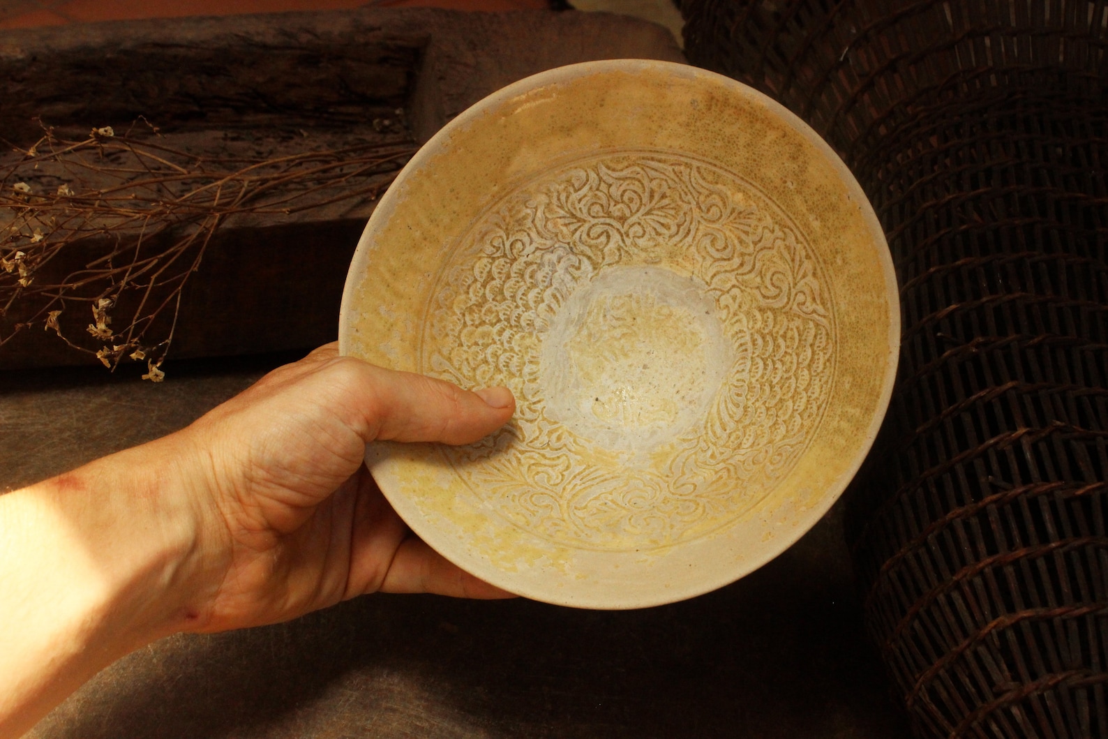 Ly Dynasty 12th Century Bowl Pottery Glazed Carved Vietnam - Etsy