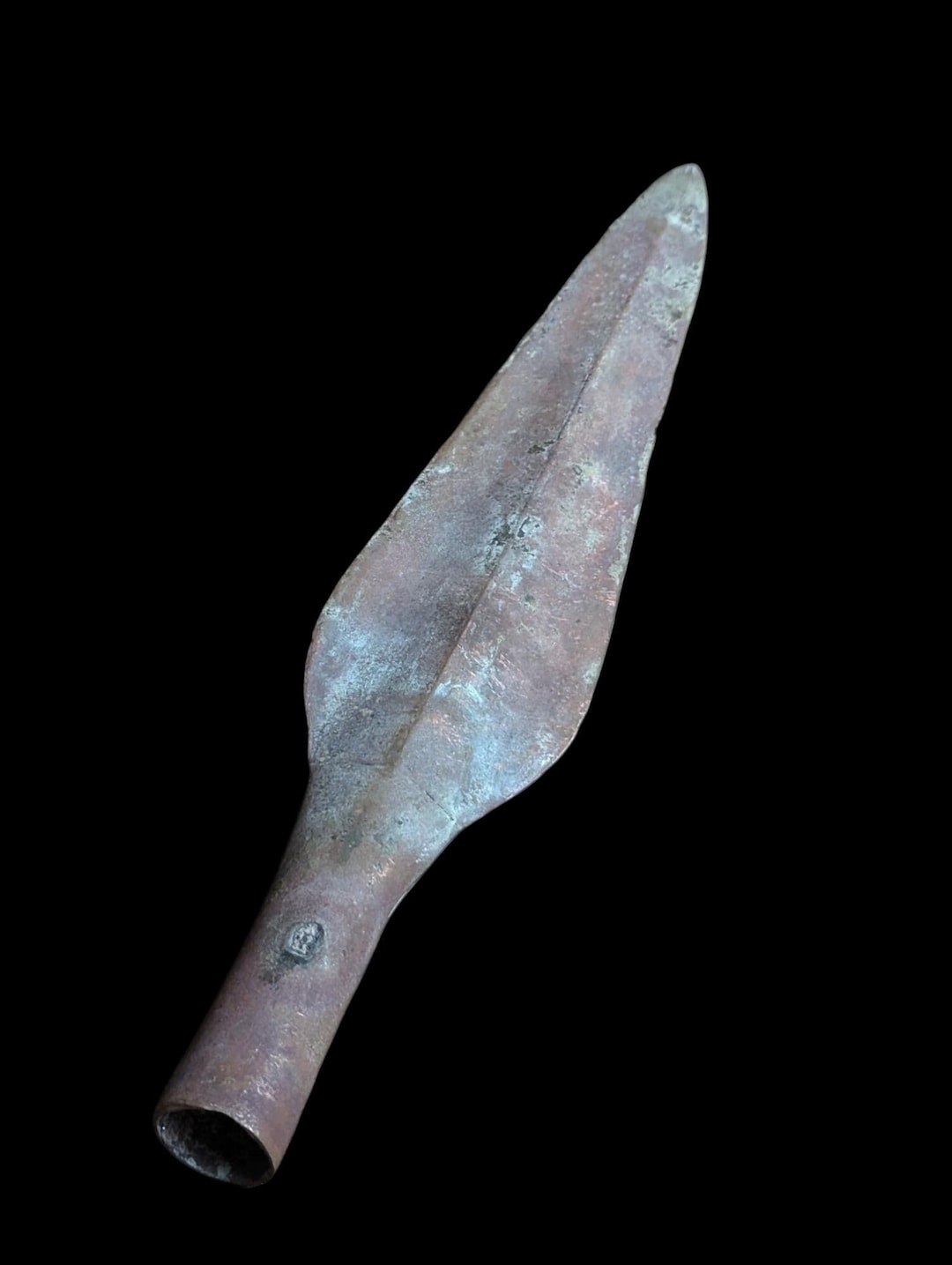 Ancient Han Dynasty Bronze Spearhead 2000 Year Old Chinese Tip Spear ...