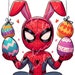 8 Files Easter Spidey Shirt Print & Cut Sublimation Spider Hero Png ...