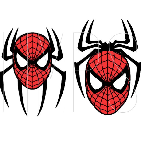 Spiderman Face Template - Etsy