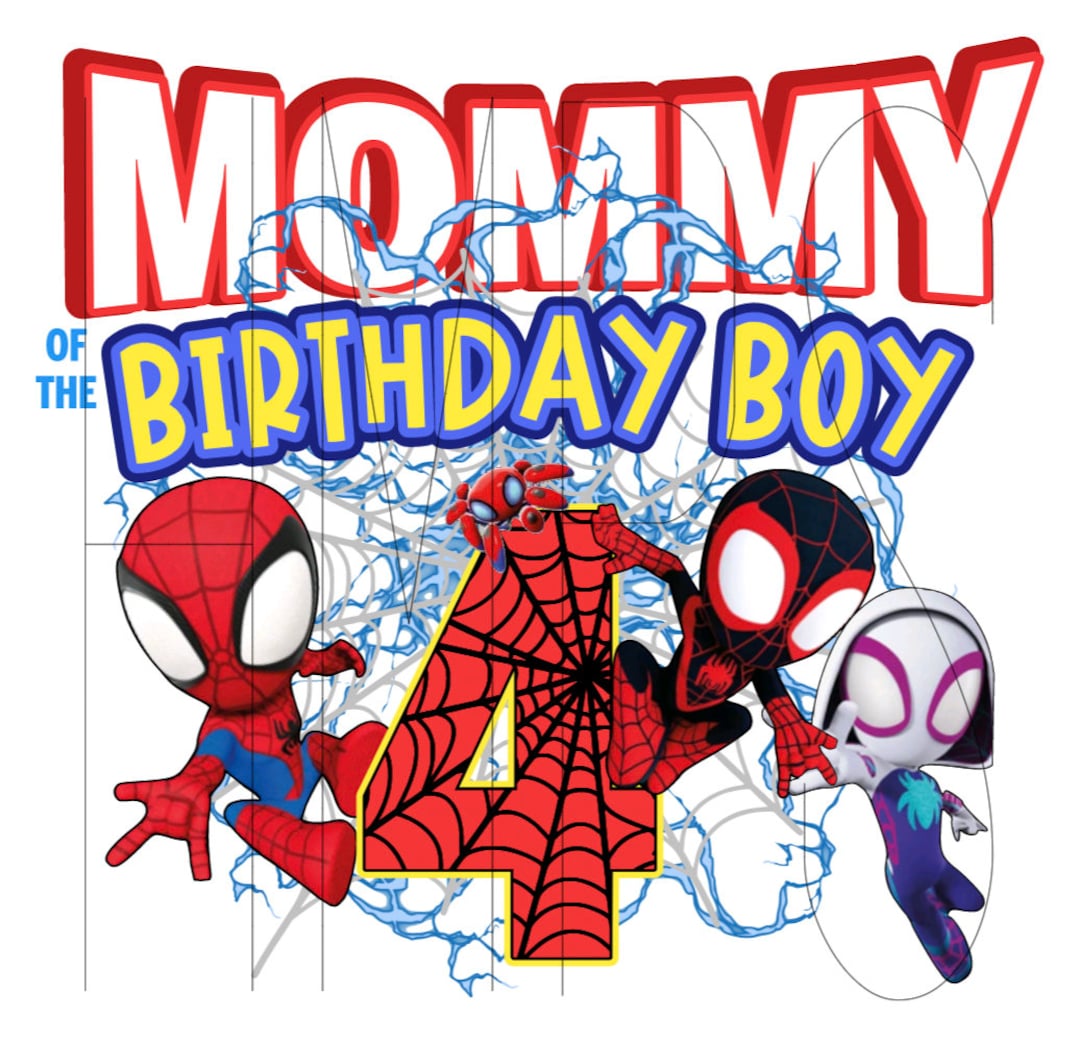 PERSONALISED Any Age / Name Spidey and His / Her Amazing Friends Boy ...