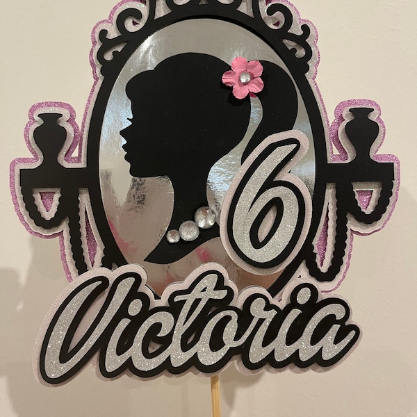 Barbie Cake Topper - Etsy Australia