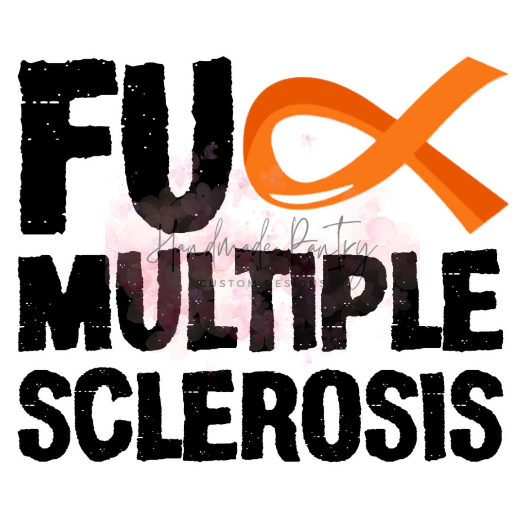 F U MS / Fu Multiple Sclerosis Digital SVG & PNG Files / Transparent ...