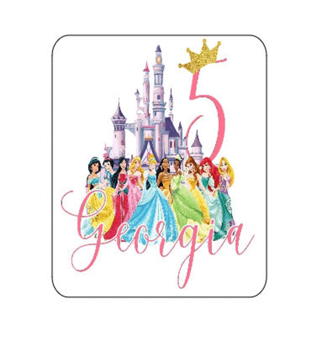 X12 Princess Pop Top Bottle Labels Birthday Bottle Labels Pop Top ...