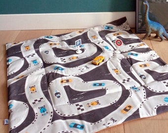 Racing Car Play Mat - Etsy