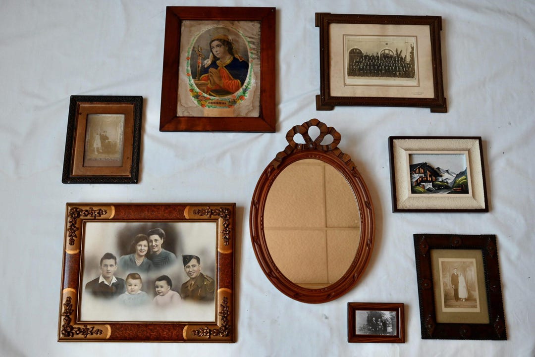 Pêle-mêle Wall Composition August Wall Decoration in Lot Antique ...