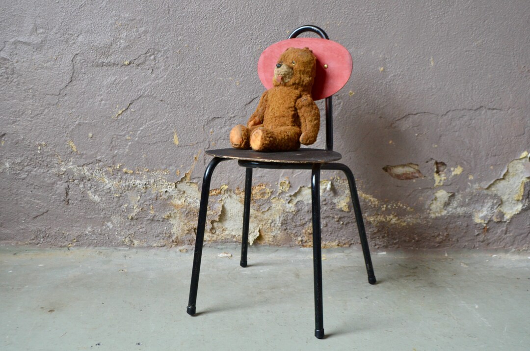 Children's Chair Vintage Style and Boho Old Retro Two-tone - Etsy