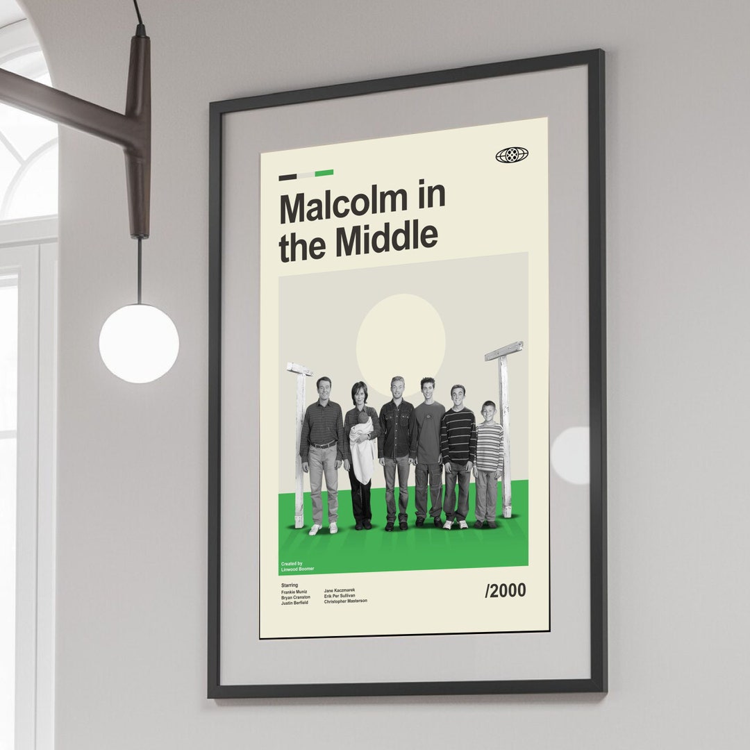 Malcolm in the Middle Movie Poster, Movie Wall Art Digital Print ...