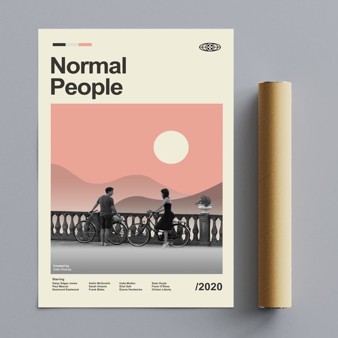 Normal People Movie Poster, Movie Wall Art Digital Print, , Custom Gift ...