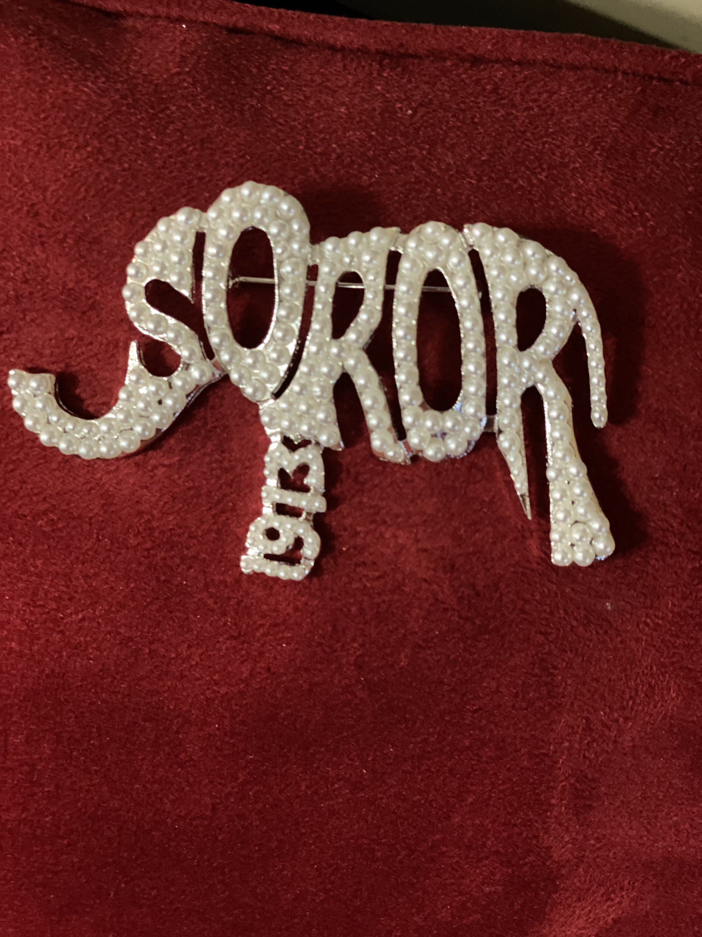 The Original-elephant Soror Pin - Etsy