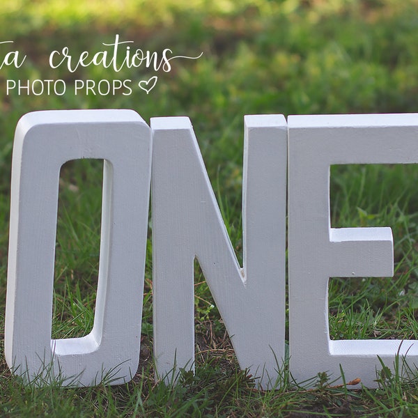 Wooden Letters One - Etsy
