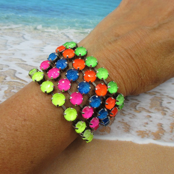 Neon Bracelet - Etsy