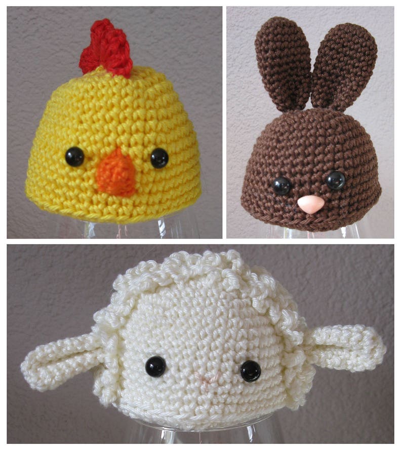 Easter Egg Cosies Crochet Pattern | Etsy Easter Egg Cosies Crochet Pattern | Etsy