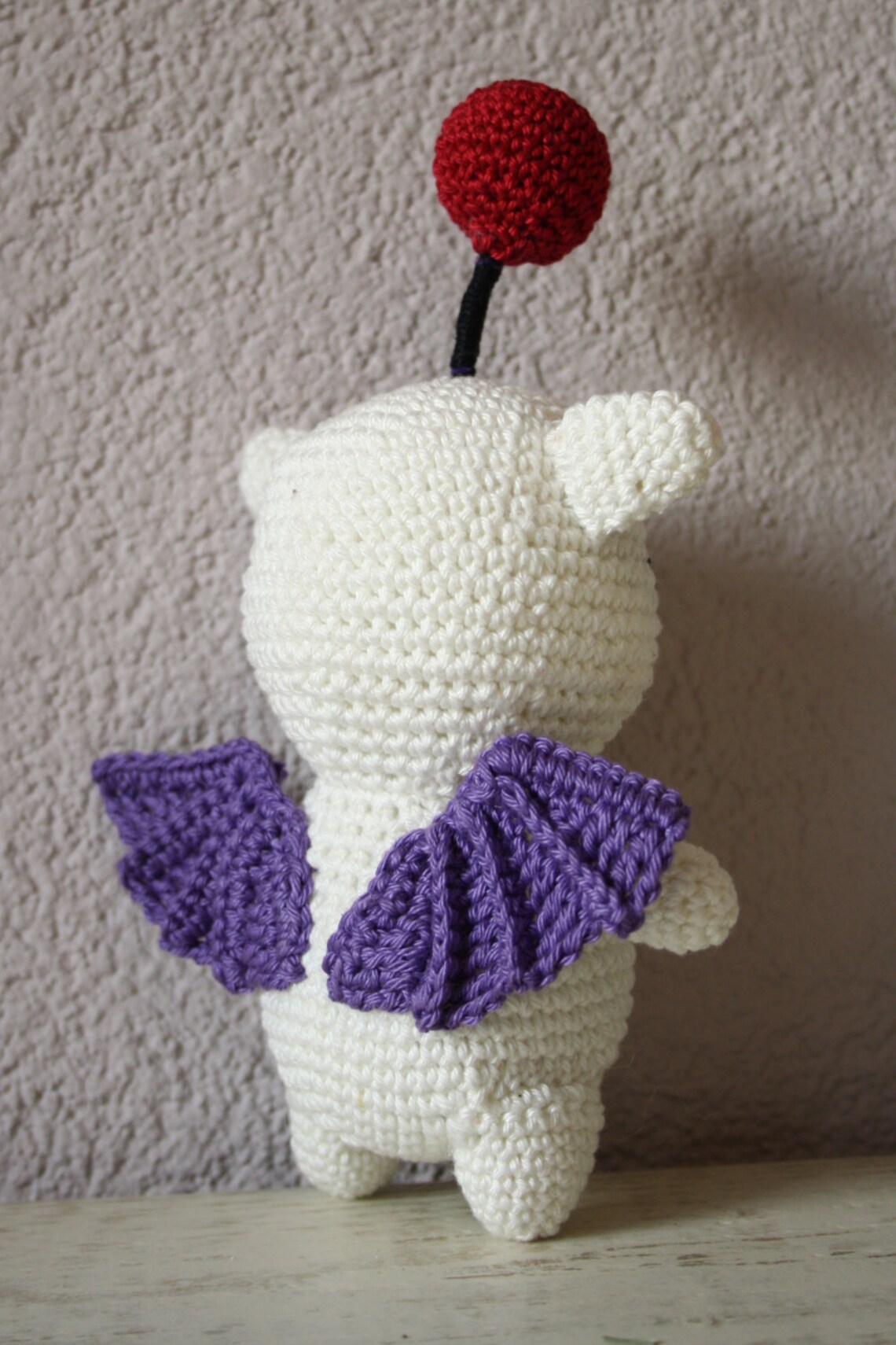 Moogle crochet pattern. This cute Moogle from FF14 is not hard | Etsy