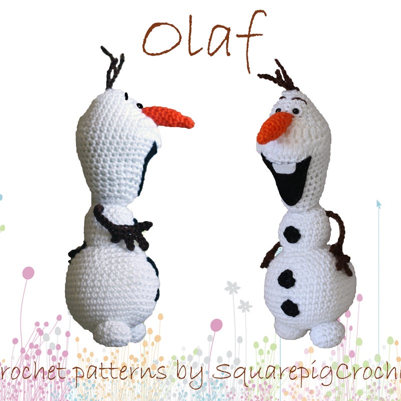 Crochet Olaf - Etsy
