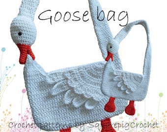 Crochet Goose Bag - Etsy