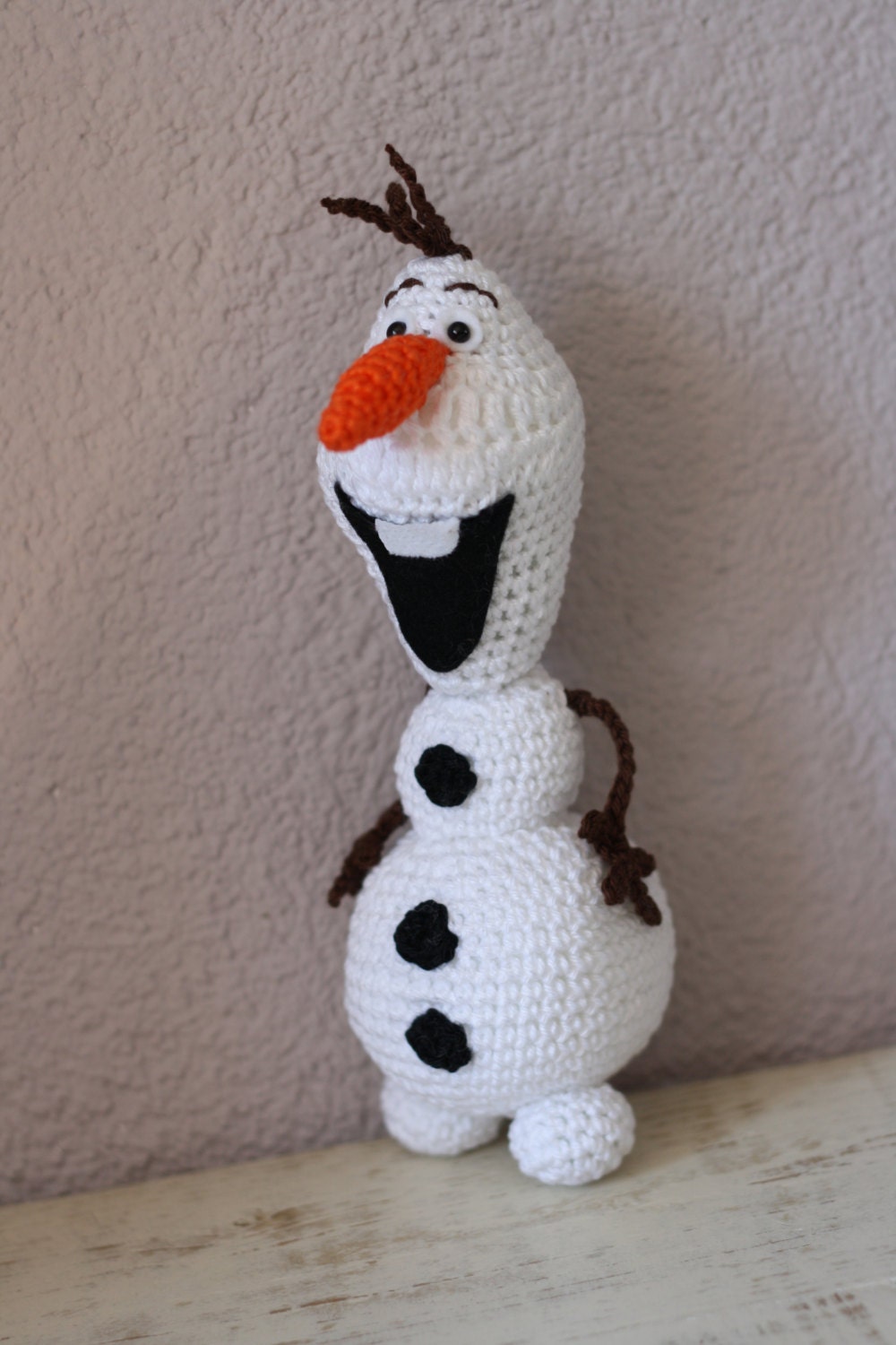 Olaf Crochet Pattern From Frozen! About 10 Inches Tall - Etsy