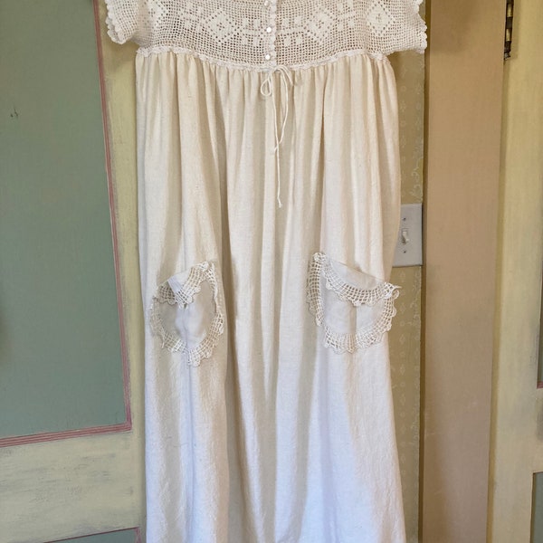 Crochet Nightgown - Etsy