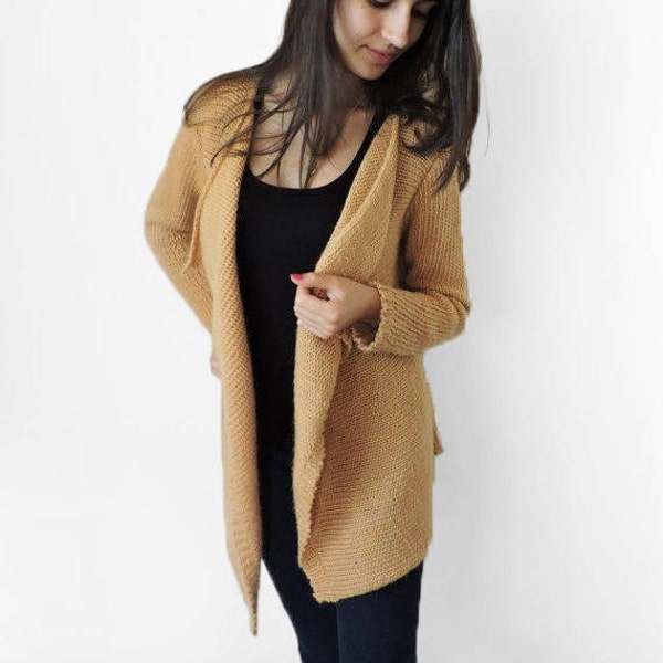 Long Wrap Cardigan - Etsy