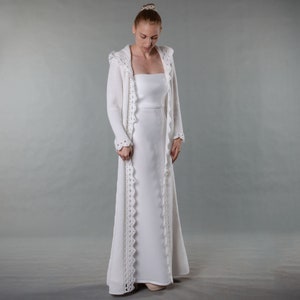Maxi Hand Knit Hoodie Cardigan in Plus Size Great Fall Winter Wedding ...