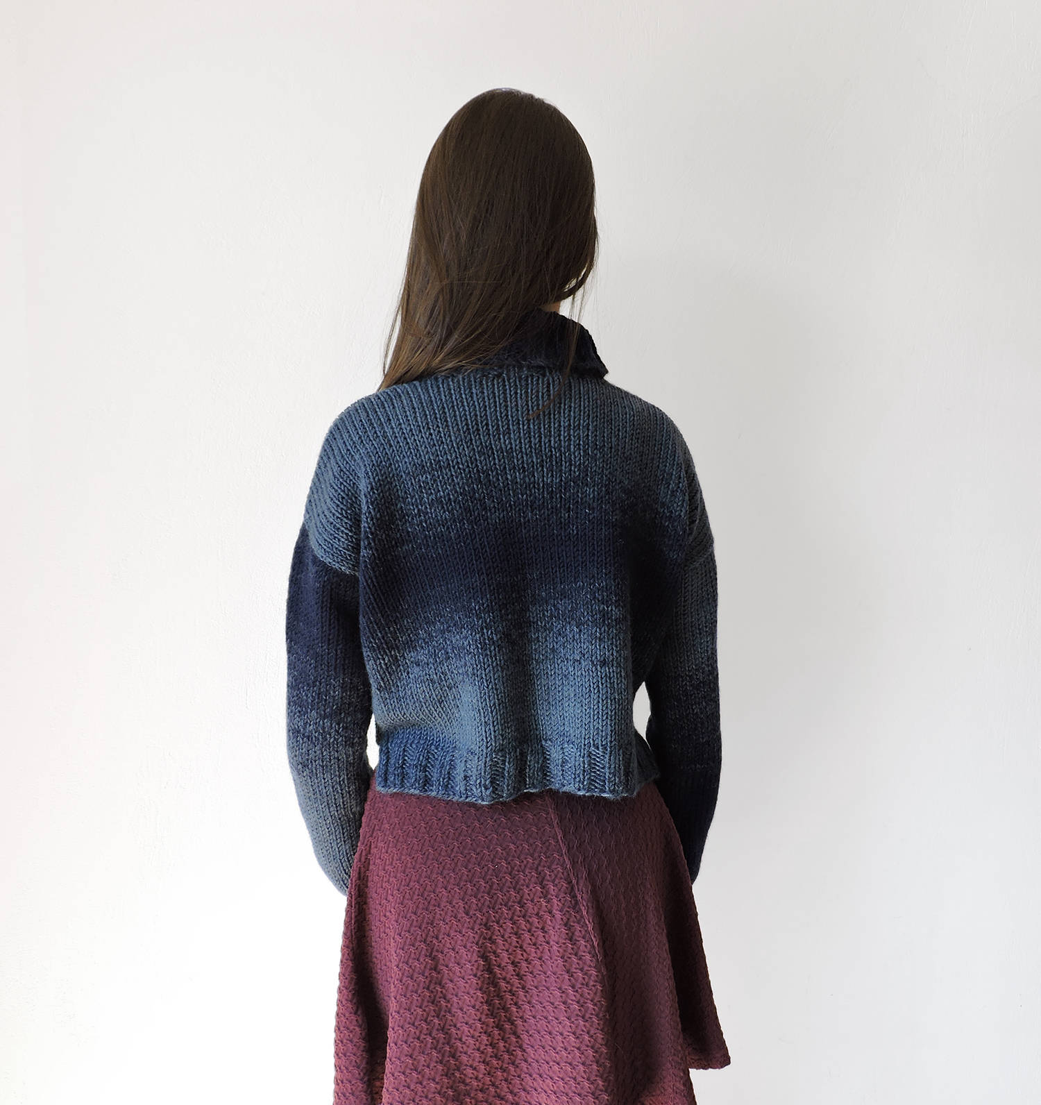 Wool Cropped Sweater Women Turtleneck Sweater Knit Crop Top | Etsy