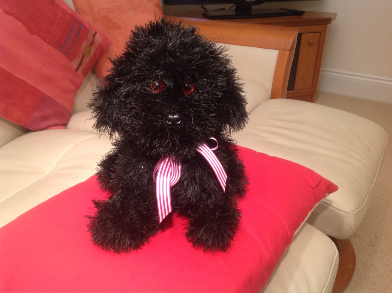 Solomon the Knitted Sitting Puppy Dog - Etsy