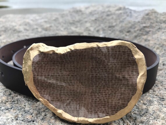 Oyster Shell Belt Buckle - Etsy