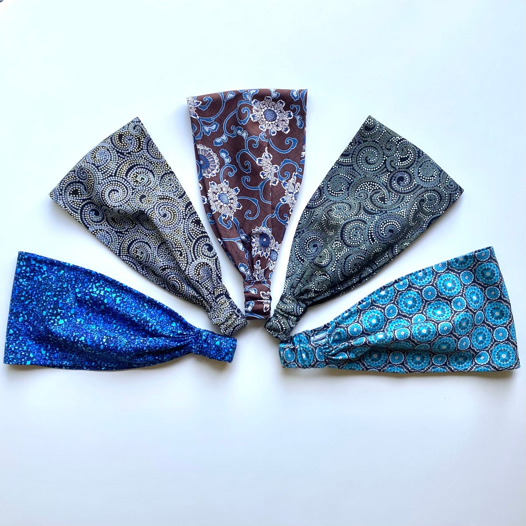 Versatile Cotton Print Headband - Etsy