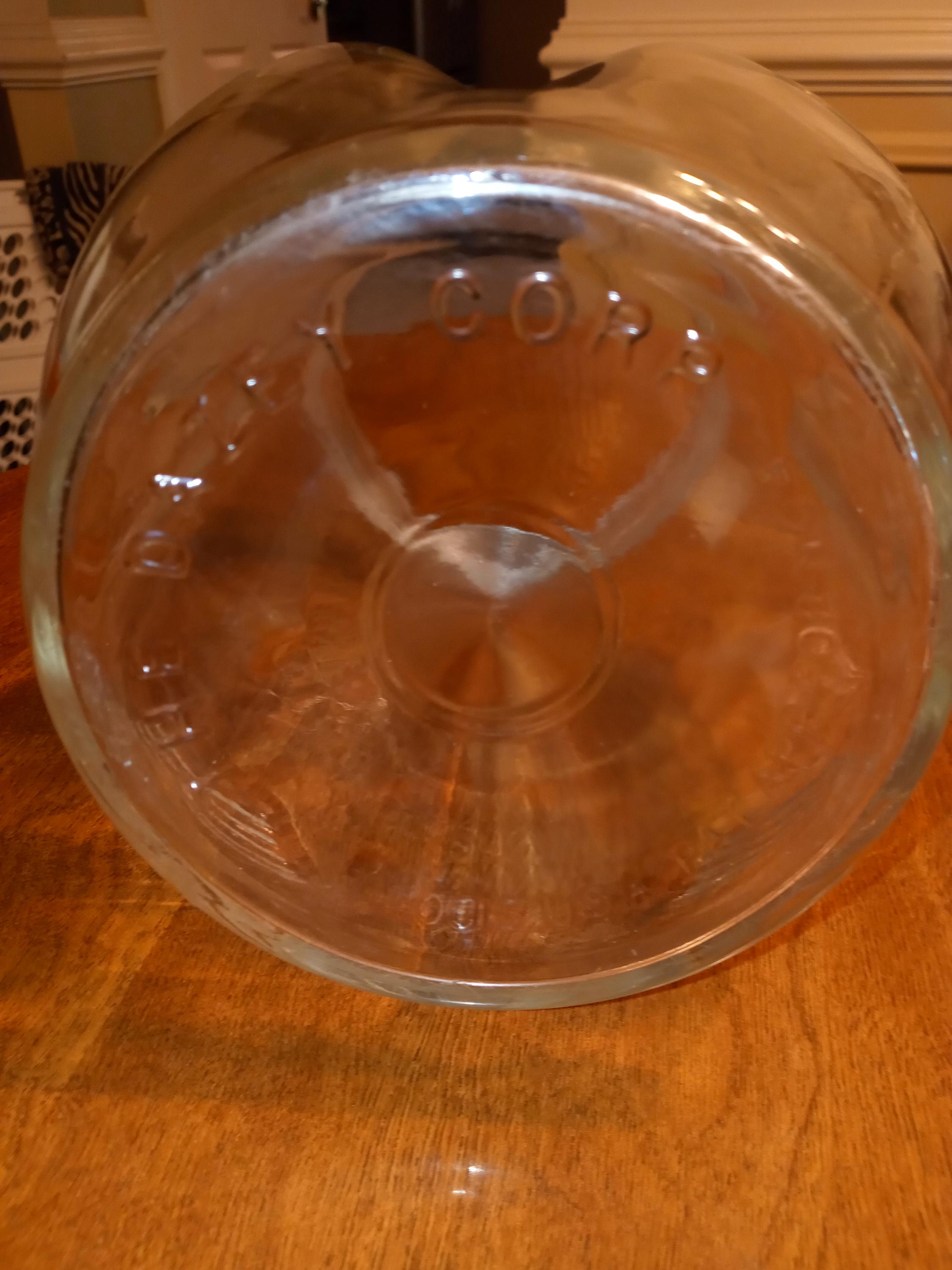 Antique Dazey Crank Butter Churn No. 4 Tulip Glass St. Louis Red ...
