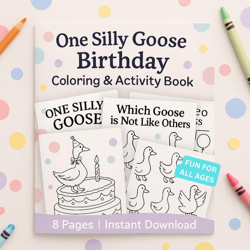 One Silly Goose Invite - Etsy