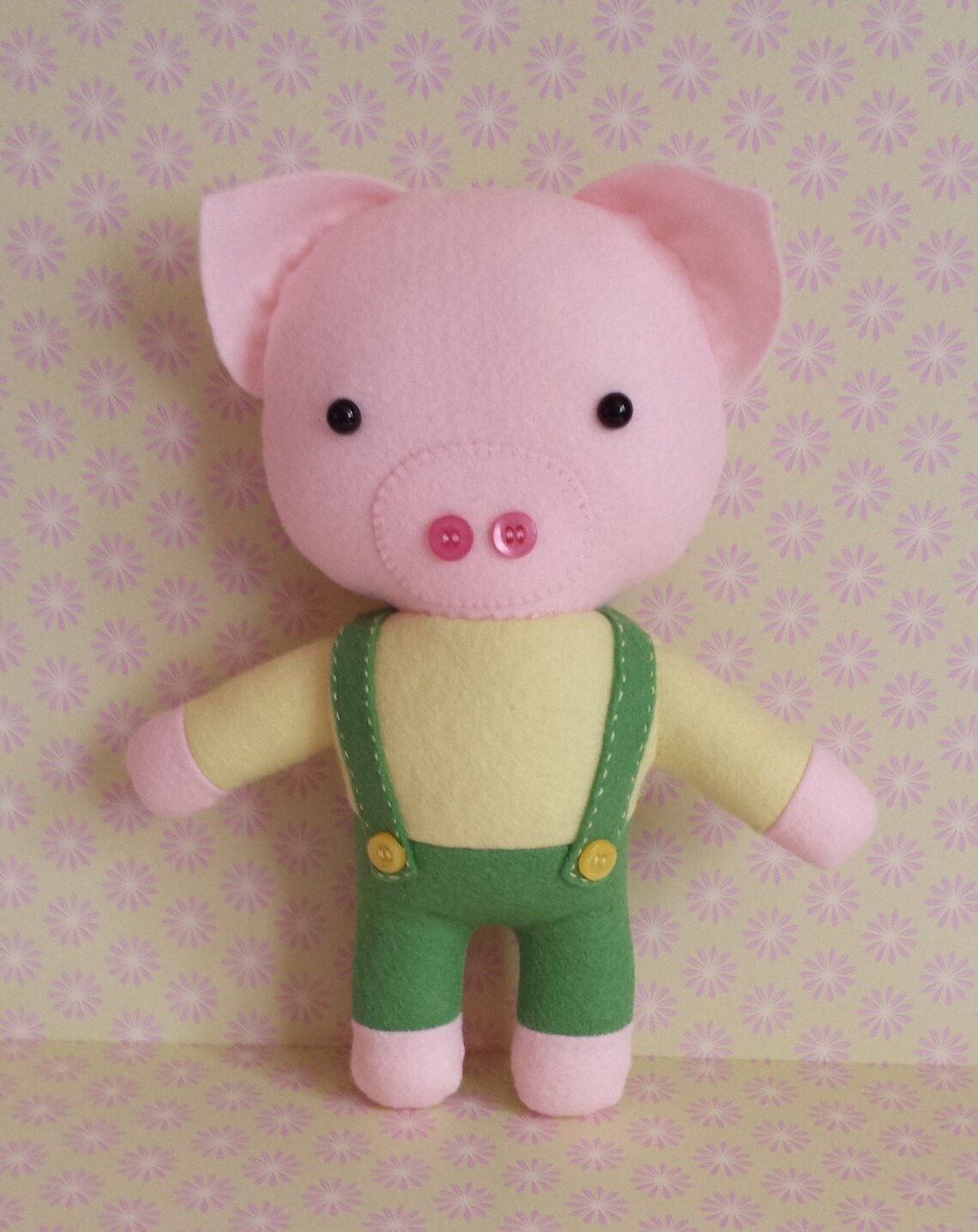 Felt Pig Plush Pattern Digital Download - Etsy